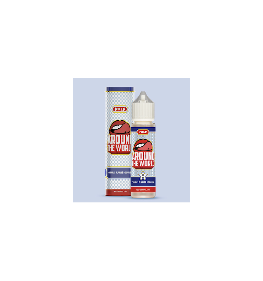 E-liquide Caramel flambé de Dublin Around the World - Pulp - 50ml